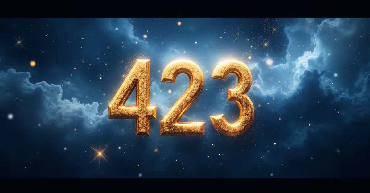 423 Angel Number Meaning: Spiritual & Life Guidance