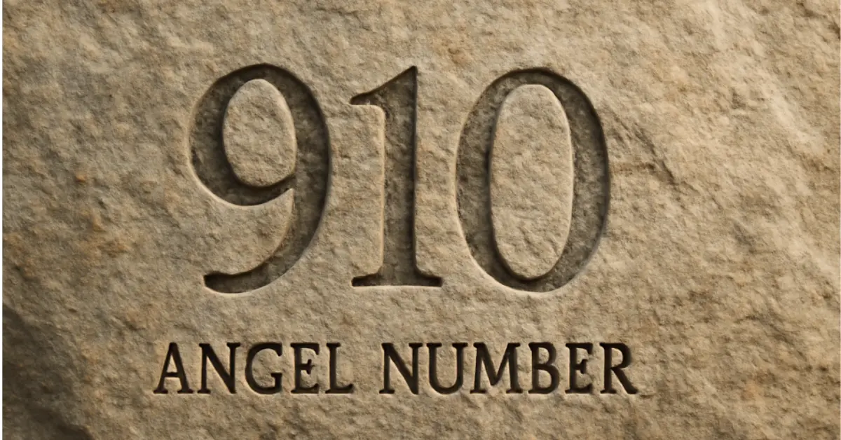 910 Angel Number Meaning: Spiritual Guidance For Personal Growth